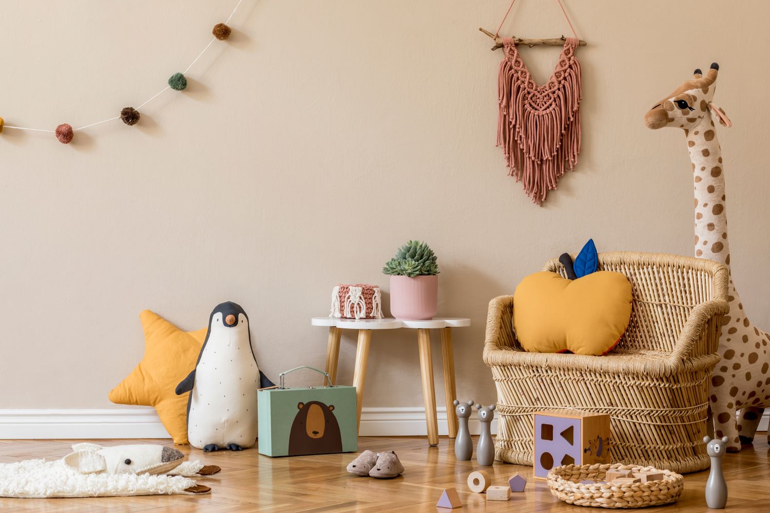 Décoration chambre enfant : idées simples pour créer un espace doux et ...